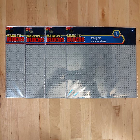 Make-IT Blocks | Toys | Nib Makeit Blocks Base Plate X10 32x32 Stud ...